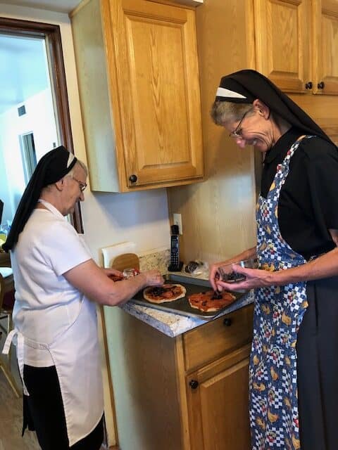 Franciscan Sisters' Pizza Party - Franciscan Sisters of Christian ...